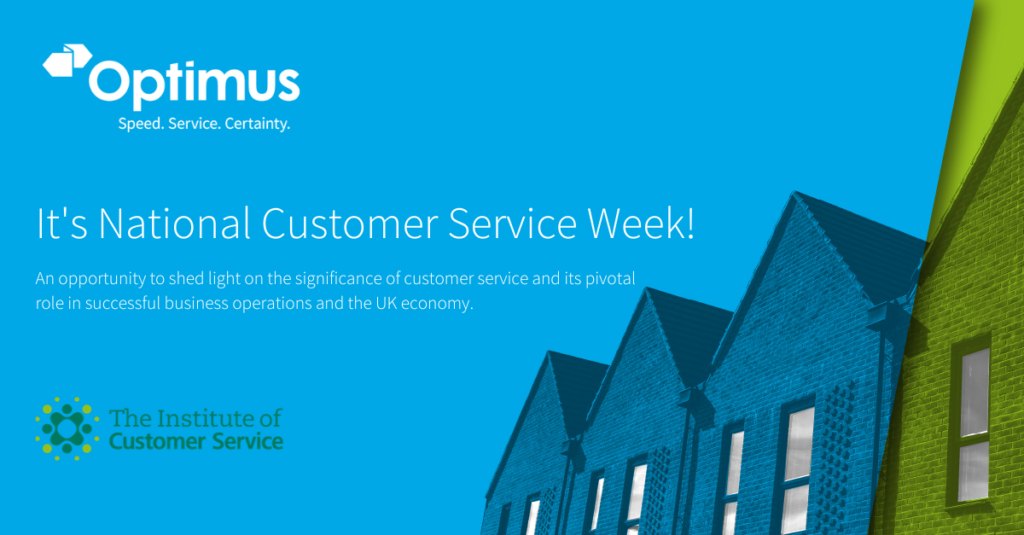 📢 It's National Customer Service Week! - Optimus