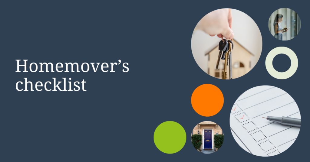 Homemover’s checklist – The end of the road, or it is the beginning ...
